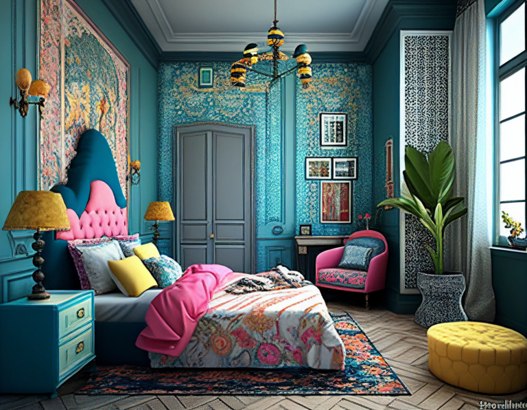 14 Stunning Maximalism Bedroom – Roomori